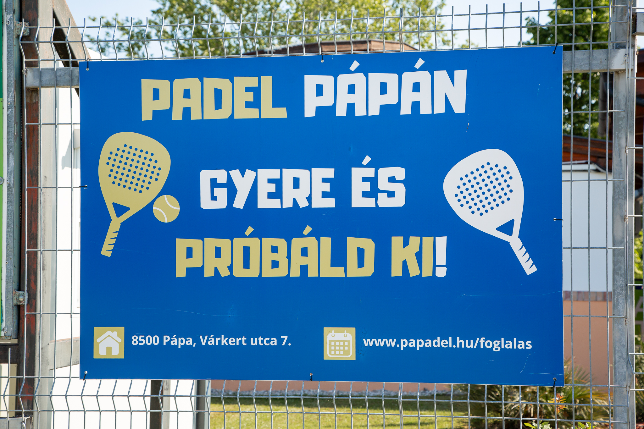 Padel pálya | Termál Camping Pápa